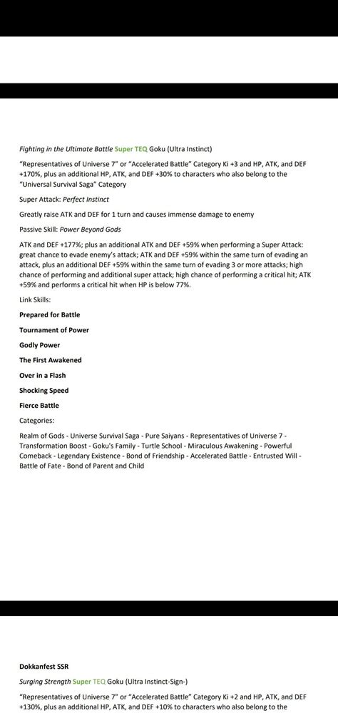 My First Dokkan Concept For A Ui Goku Rdbzdokkanbattle