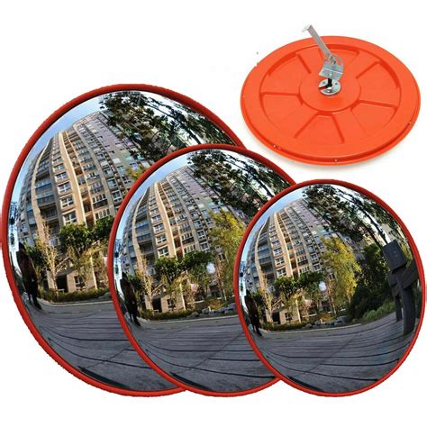 Buy Convex Mirror 60cm Road Traffic Safety Mirror Unbreakable 130