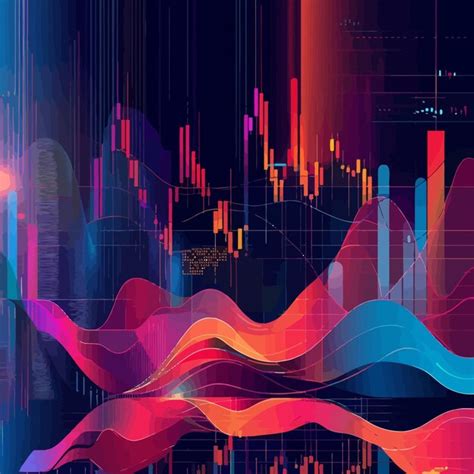 A Colorful Image Of A Graph With The Word Graph Premium Ai Generated Vector