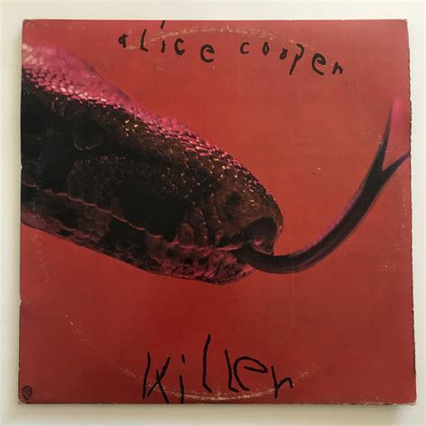 Vintage Alice Cooper Killer Lp 1973 Canadian Fold Out Gatefold 70s