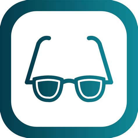 Glasses Glyph Gradient Corner Icon 44083578 Vector Art At Vecteezy