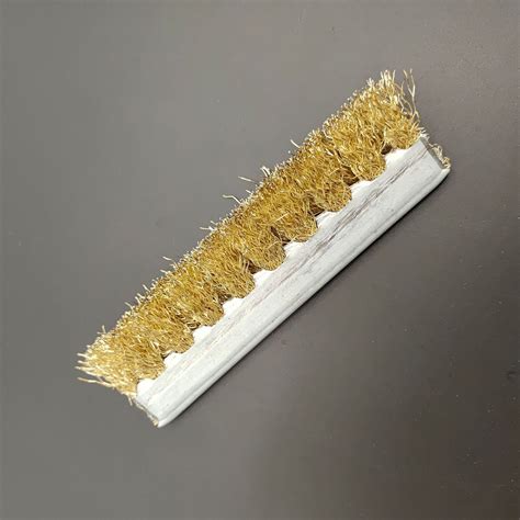 工业钢丝刷铜丝不锈钢丝条刷防尘密封去污清理条形钢丝毛刷长条刷 阿里巴巴
