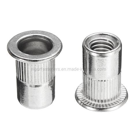 Wholesale Price Stainless Steel Aluminium Flat Head Blue Zinc Plated M6