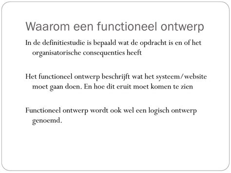 Ppt Functioneel Ontwerp Powerpoint Presentation Free Download Id 3907400
