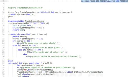 Poo Objective C Prueba De Examen Masivo