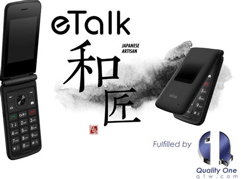 Takumi Japan And Quality One Team Up To Deliver The Takumi Etalk Flip Phone With A Traditional