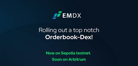 Emdx Launches Testnet Order Book Based Dex Powered By Orderly Network