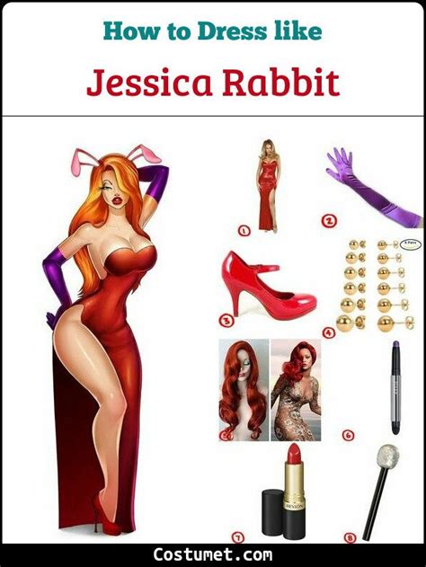 Jessica Rabbit S Costume For Cosplay Halloween 2023 Artofit