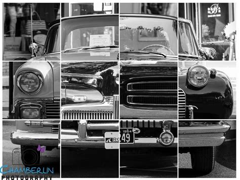 Vintage Cars Collage Classic Sports Cars
