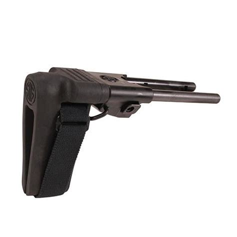 Sb Tactical Sig Mcx Mpx 3 Position Collapsible Pistol Brace Black Mpx