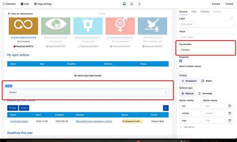 Pre Selecting Choice Element Value 4 By Olgatrykush Application