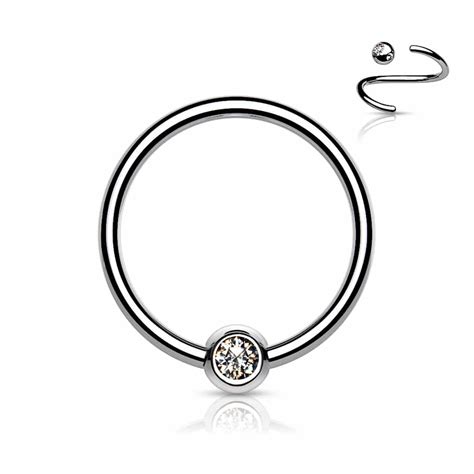 Titanium Captive Bead Ring Quality And Comfort Combined Modify