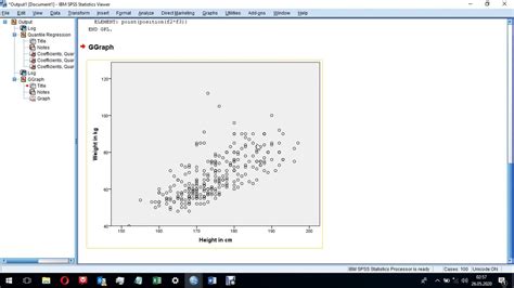Spss R Essentials Quantile Regression Youtube