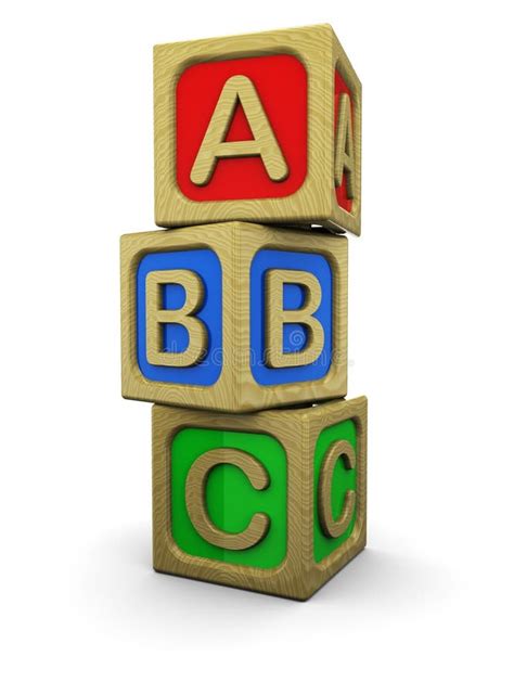 Abc Blocks Stock Illustration Illustration Of Preschool 21820477