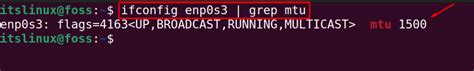 How To Change MTU Size In Linux Its Linux FOSS