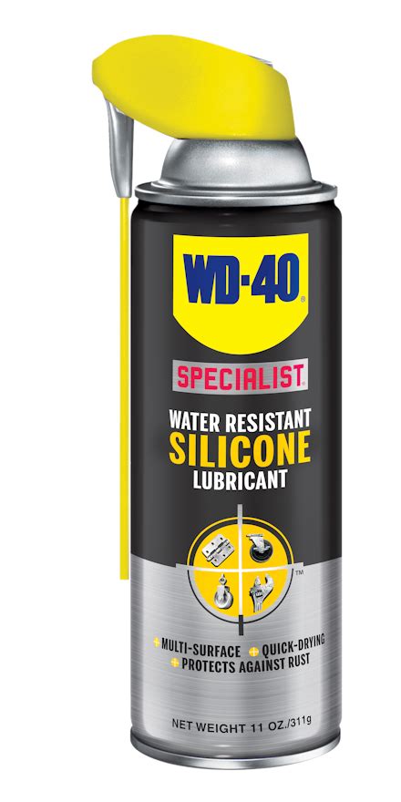 Silicone Lubricant Spray Wd 40 Water Resistant Silicone Lubricant Wd 40
