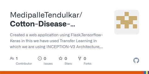 Github Medipalletendulkarcotton Disease Prediction Created A Web