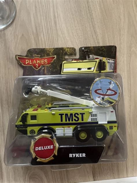 Disney Pixar Cars Planes Fire Rescue Ryker Fire Truck Deluxe Mattel