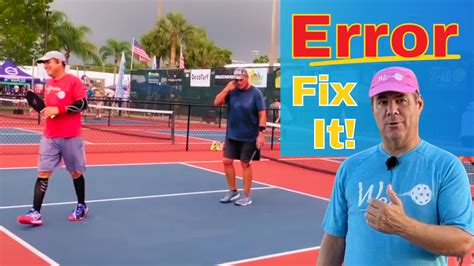 How To Hit Less Errors In Pickleball Better Pickleball