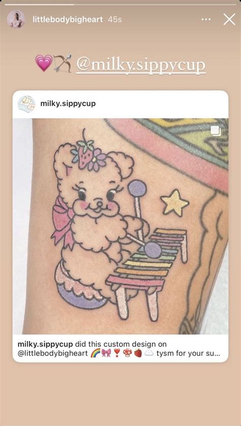Pin By Athena 𖧁୧ On Melanie Martinez♡ Cute Tattoos Kawaii Tattoo