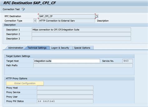 Avoiding Multiple Destination Creation For Integra Sap Community