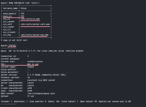 How To Enable Ssl And Remote Connections For Mysql On Centos 7
