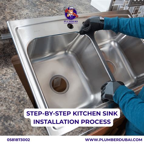 Step By Step Kitchen Sink Installation Process 0581873002 Plumber Dubai