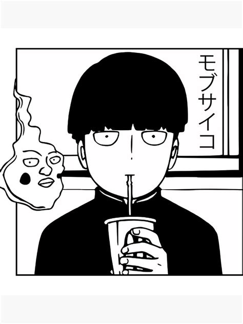 Póster Loves Milk Dimple Mob Psycho 100 Manga Anime De
