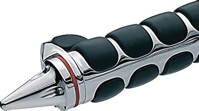 Kuryakyn 6249 Motorcycle Handlebar Accessory Stiletto Hand Grip End