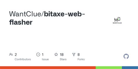 GitHub - WantClue/bitaxe-web-flasher