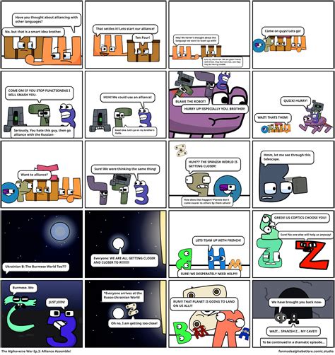 The Alphaverse War Ep3 Alliance Assemble Comic Studio