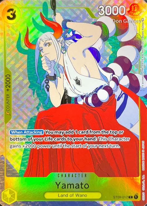 St09 012 Yamato Character Card T Collection Alternate Art Don Games