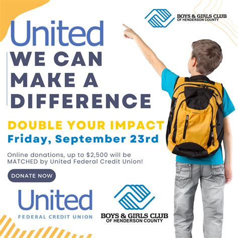 Donate Now United To Make A Difference By Boys And Girls Club Of