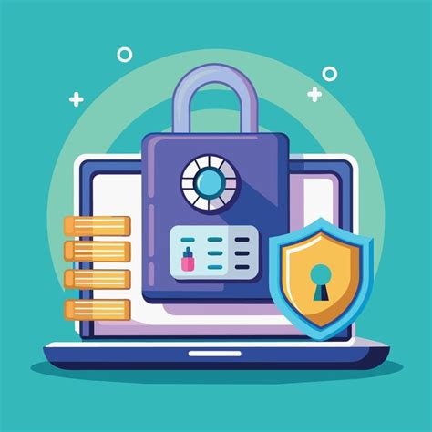 Digital Cyber Safety Or Security Encryption Concept Combination Lock Pad With Code Numbers On