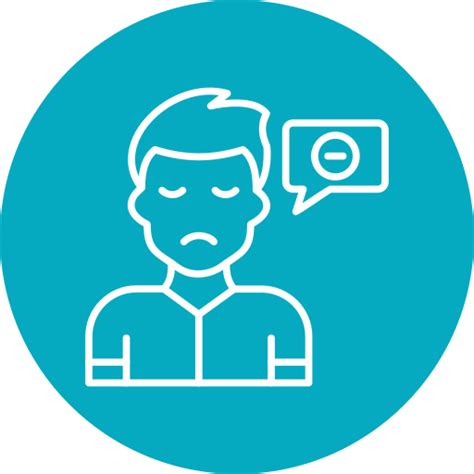 Negative Thinking Generic Flat Icon