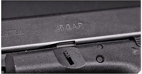 Glock Auto Pistol The 45 Gap
