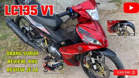 Lc135 V1 Ss Review Yamaha Lc135 V1 Coverset Merah Purba Explore Lc135 Yamahalc135 Youtube