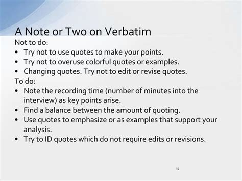 conducting analyzing and reporting in depth interviews slideshare 0213