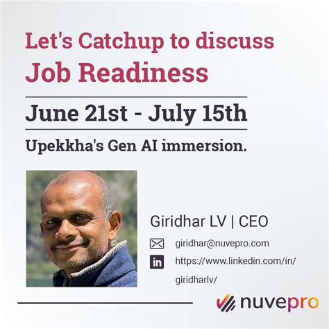 Prasanna Krishnamoorthy On Linkedin Figuring Out How To Truly Upskill