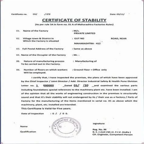 Structure Stability Certificate Service In Ghaziabad Id 23211038162