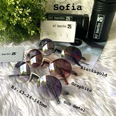 แว่นตากันแดด Ic Berlin Sofia รุ่นตามหาคะ หน้าเล็ก Premium Shopee Thailand