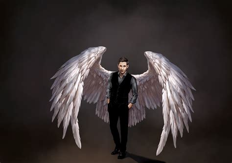 Lucifer Wings Artist Artwork Digital Art Hd Hd Wallpaper