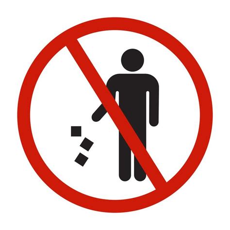 Do Not Litter Vector Art Icons And Graphics For Free Download