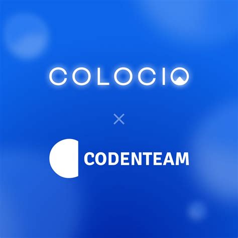 Colocio Ai On Linkedin A Very Big Welcome To Codenteam To Colocio We