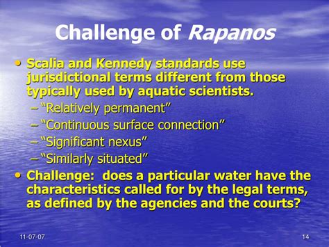 Ppt Implementing The Clean Water Act After Rapanos An Update Powerpoint Presentation Id403494