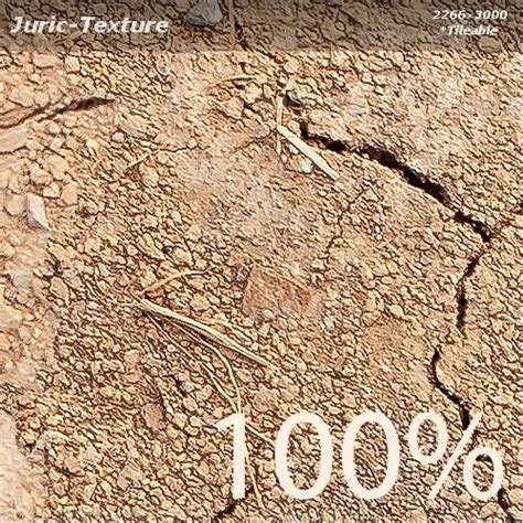 Tileable Fissured Soil Texture