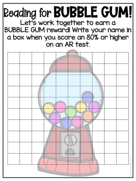 Accelerated Reader Class Incentive Charts By Kristi Swearengin Tpt