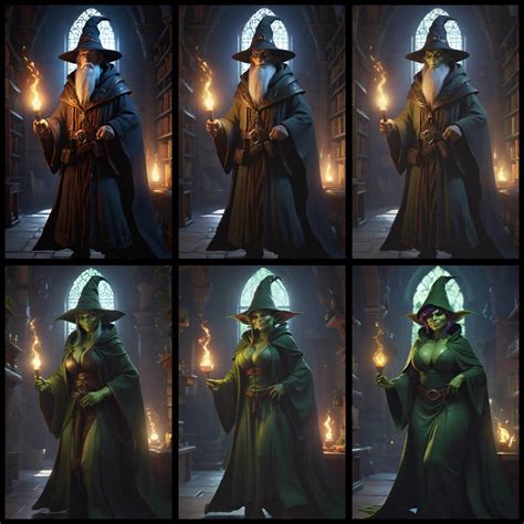 Dnd Male Wizard To Goblin Girl Tf Tg Sequence By S1llyman9 On Deviantart