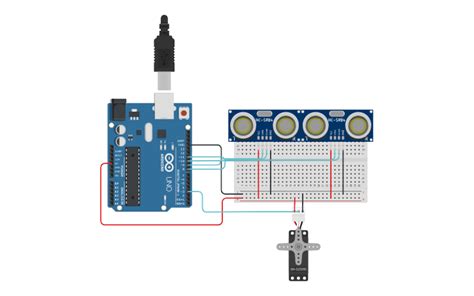 Circuit Design Water Tank Project Tinkercad