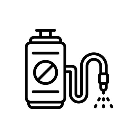 Black Icon Insecticide 69840951 Vector Art At Vecteezy